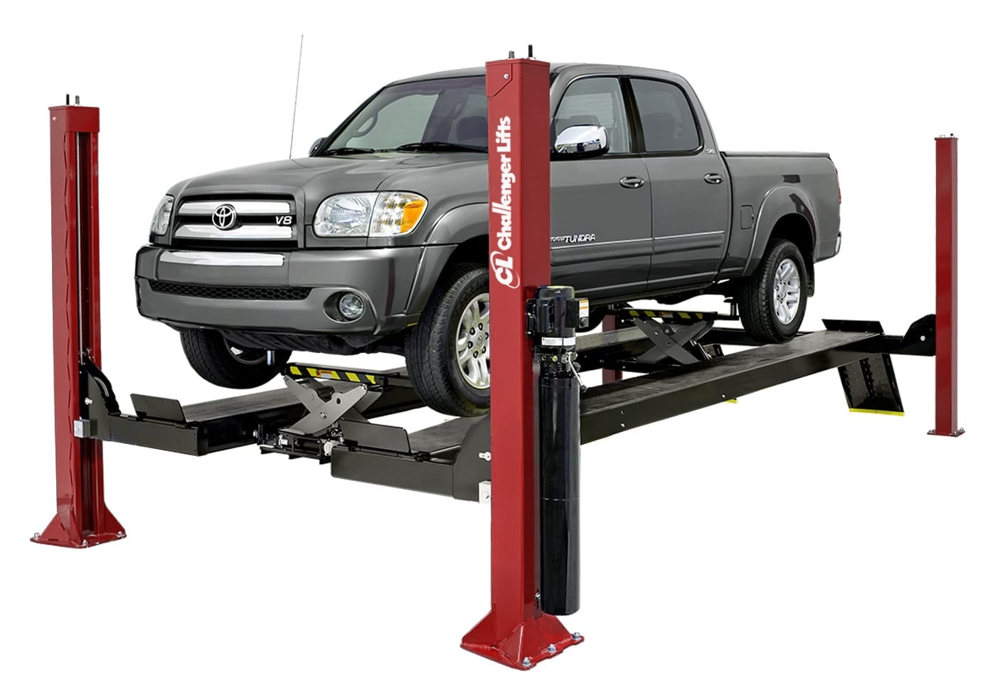 Challenger Lifts (USA) 4015XFX 15K Capacity Closed Front 4 Post Lift